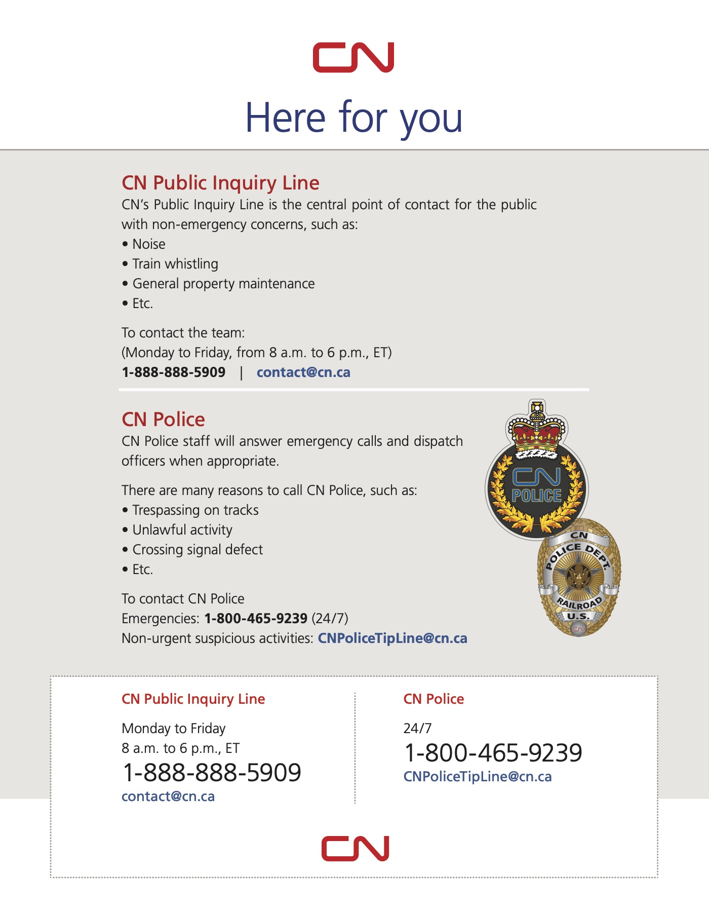 Police Services - Municipality of Grand Lake