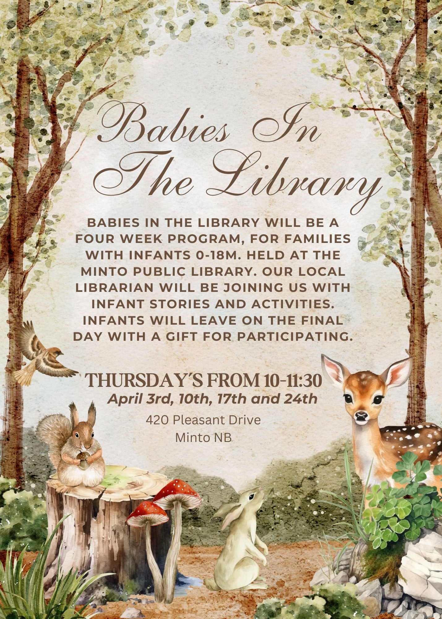 Babies in the Library - Municipality of Grand Lake