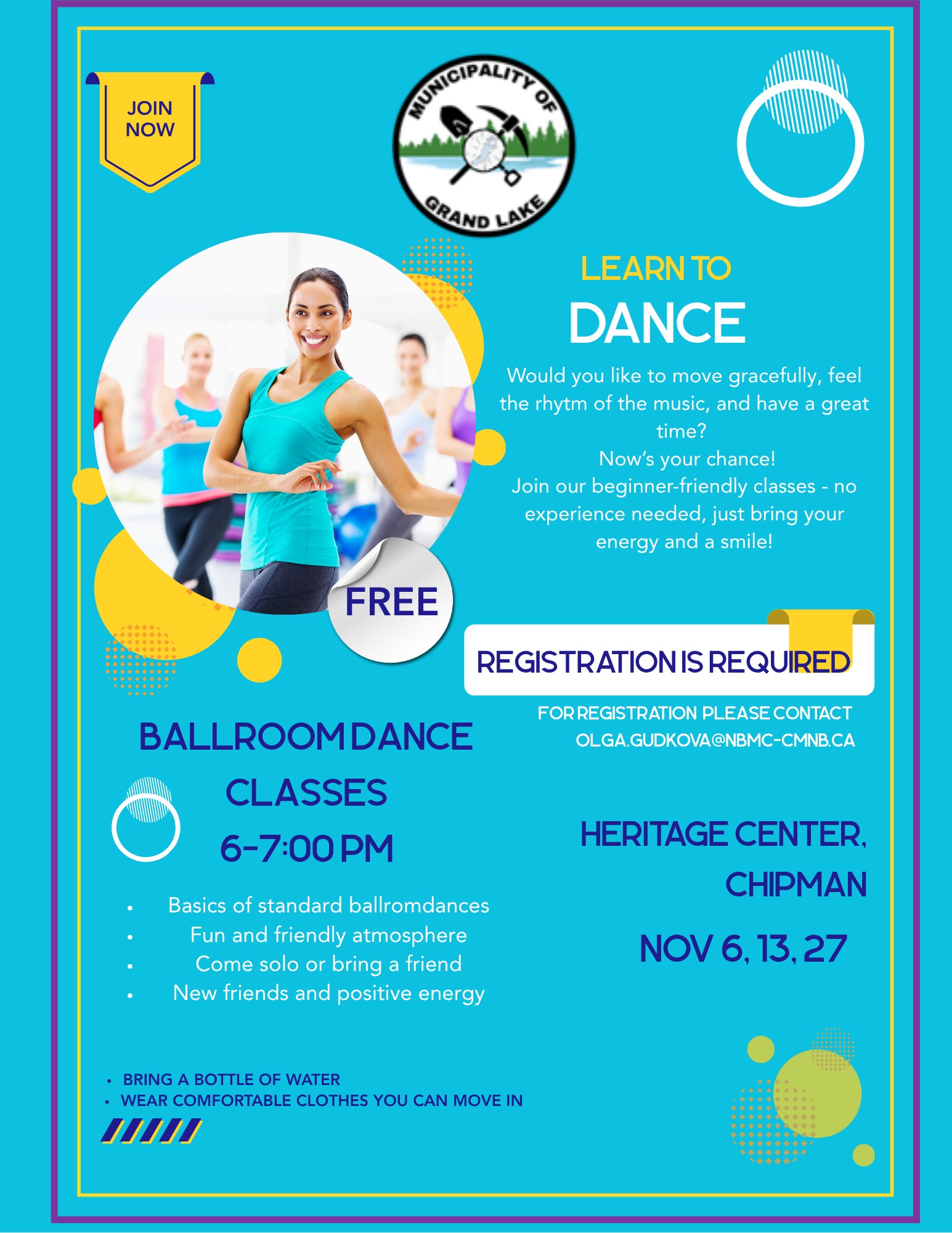BallRoom Dance Classes - Municipality of Grand Lake